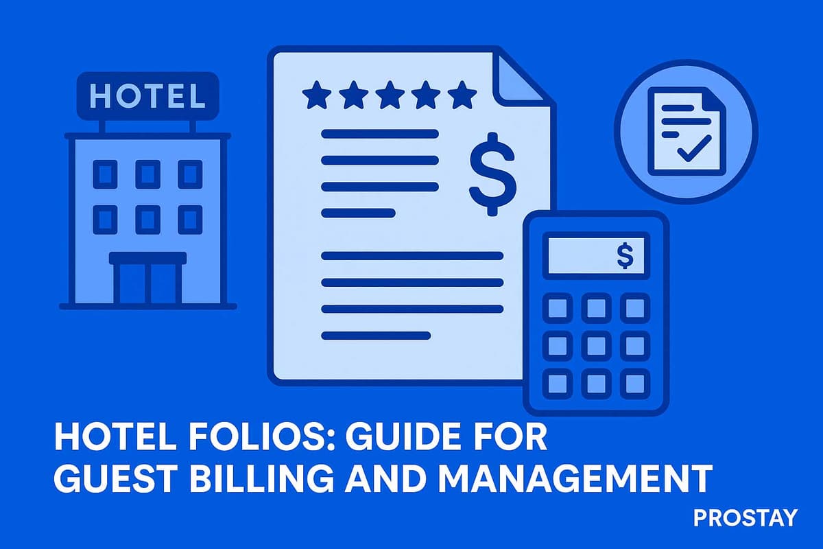 Hotel Folios: Guide for Guest Billing and Management