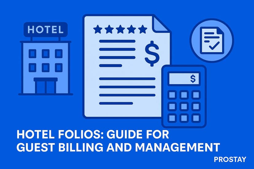 Hotel Folios: Guide for Guest Billing and Management