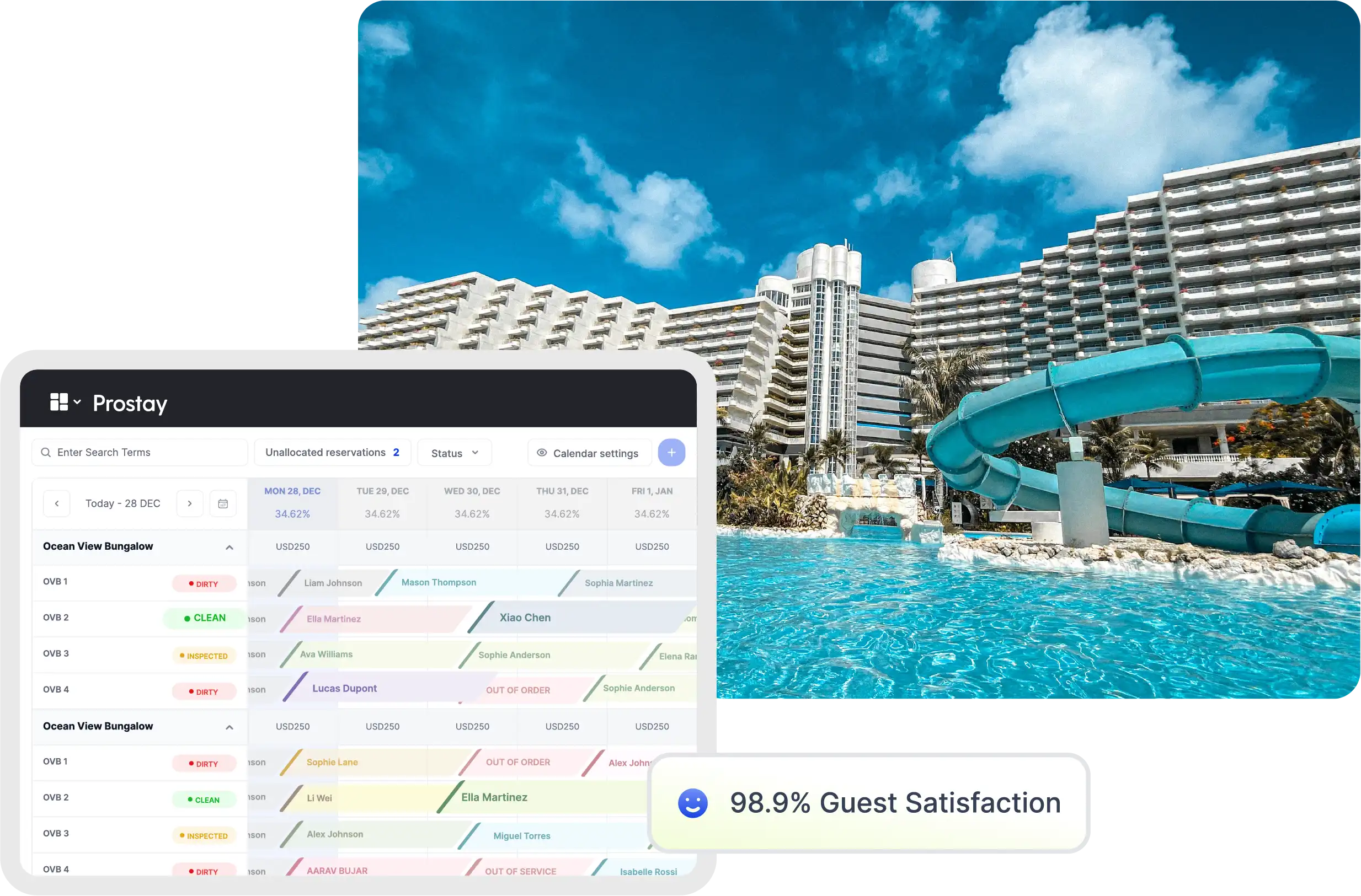 Hotel Management Software, Hotel Property - Prostay